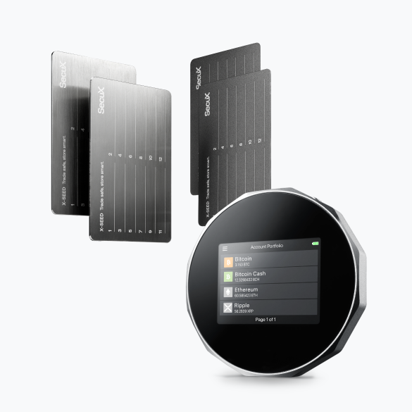 SecuX 官方商城 – SecuX V20 + X-SEED 入門備份優惠組 – SecuX TW